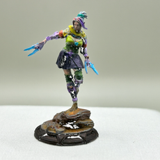 3D Printable Soulknife Half-Elf Rogue - Calanar by DM Stash