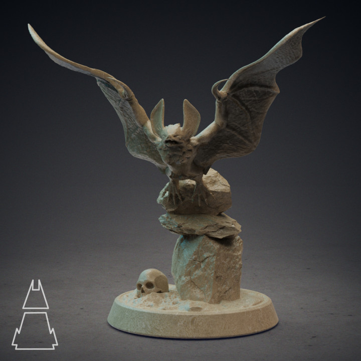 3D Printable Cave Bat by Pes Lukas