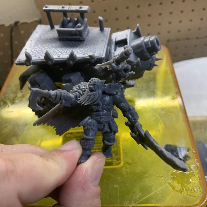 3D Printable Sea Boss by Blue Sky Minis