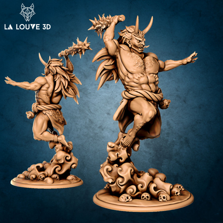 3D Printable Giant Oni by La Louve 3D
