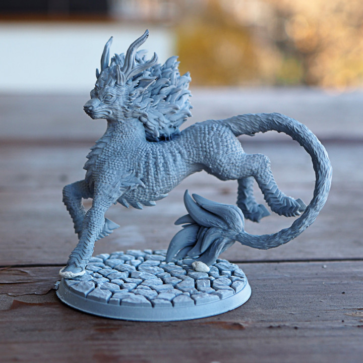 3D Printable Kirin by La Louve 3D