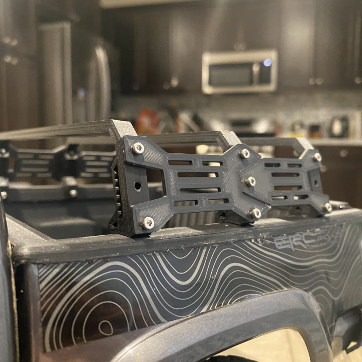 3D Printable Element Knightrunner Bed Rack by Dylan In Motion