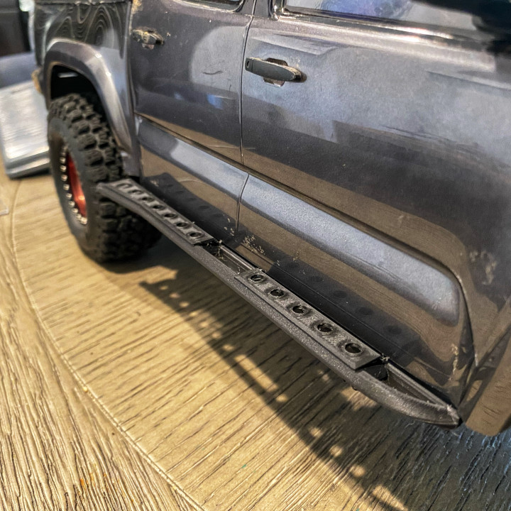 3D Printable Element Knightrunner Rock Sliders by Dylan In Motion