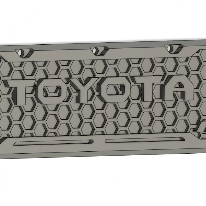 3D Printable Element Knightrunner Raptor Light Grille by Dylan In Motion