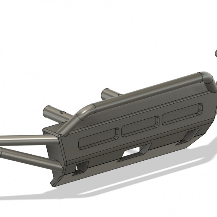 3D Printable Element Knightrunner Hybrid Bumper by Dylan In Motion