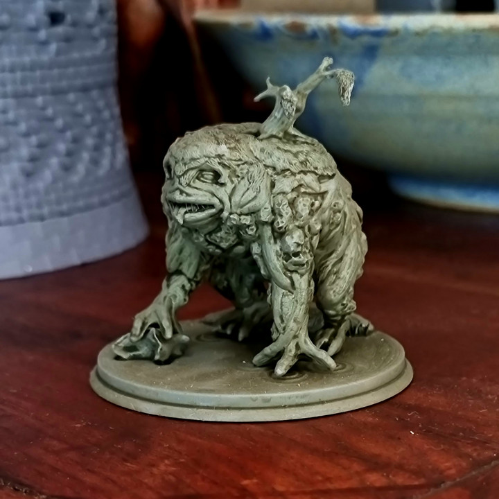 3D Printable Swamp Monster by Gadgetworks