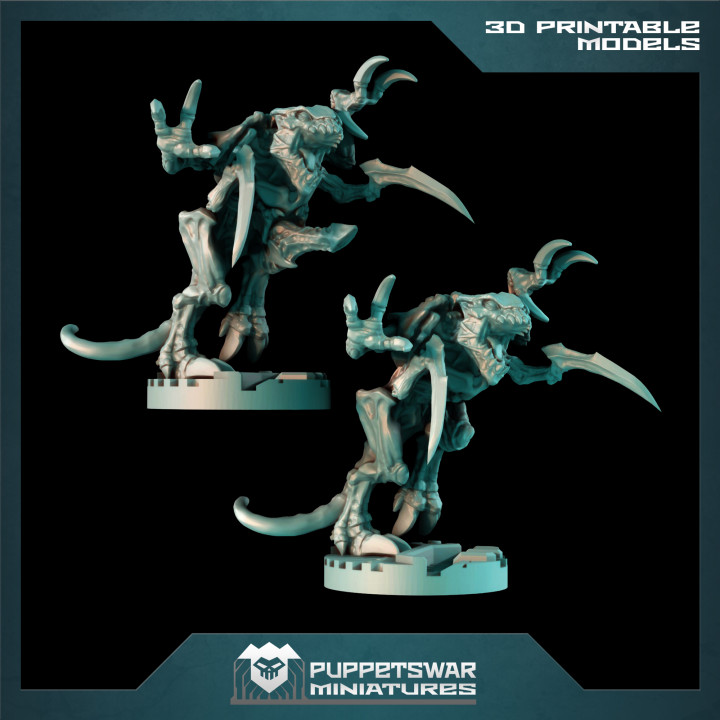 Download Bug Hybrids Pack von Puppetswar Miniatures