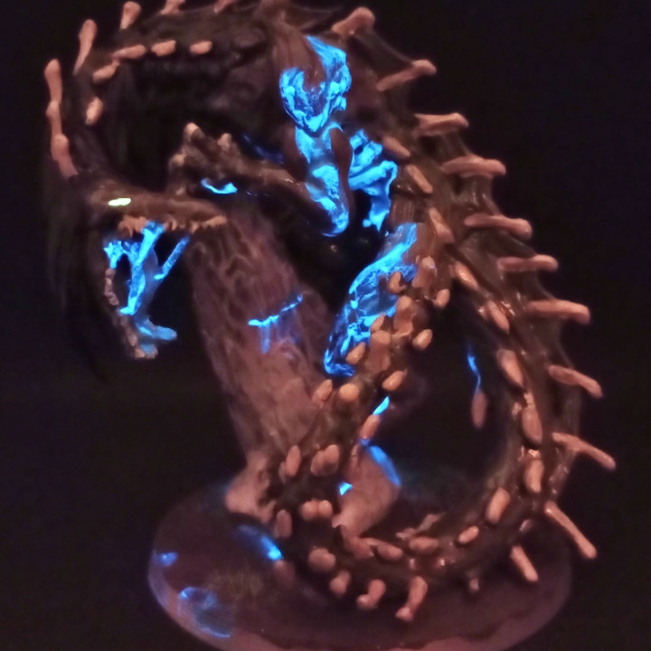 3D Print of Hard To Kill Lizard - SCP "The D&D Incursion - PRESUPPORTED ...