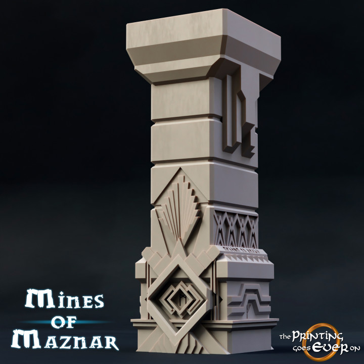 3D Printable Mines of Maznar - Full Kickstarter Pack by The Printing ...