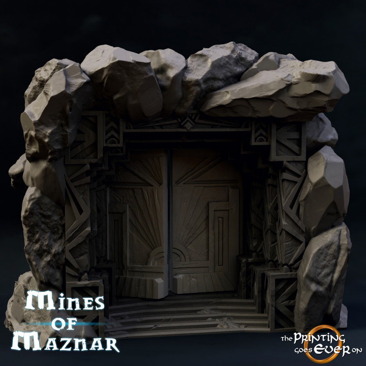 3D Printable Mines of Maznar - Full Kickstarter Pack by The Printing ...