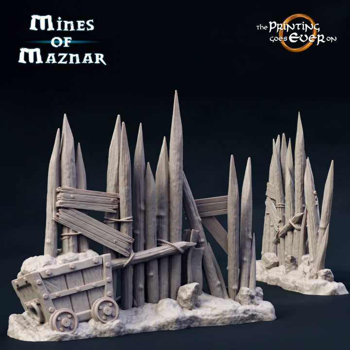 3D Printable Mines of Maznar - Full Kickstarter Pack by The Printing ...