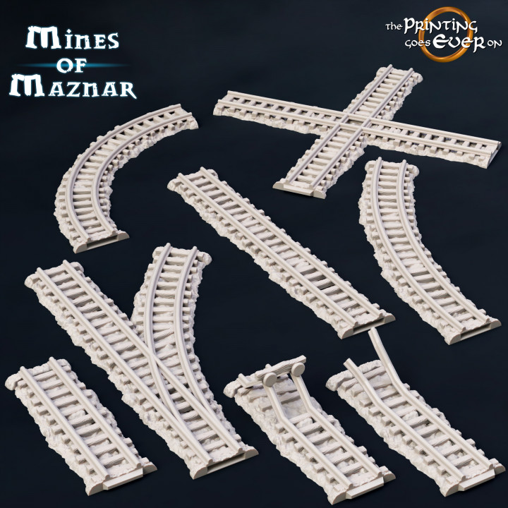 3D Printable Mines of Maznar - Full Kickstarter Pack by The Printing ...