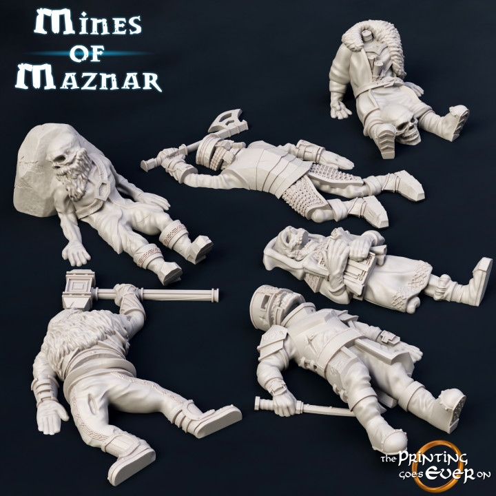3D Printable Mines of Maznar - Full Kickstarter Pack by The Printing ...