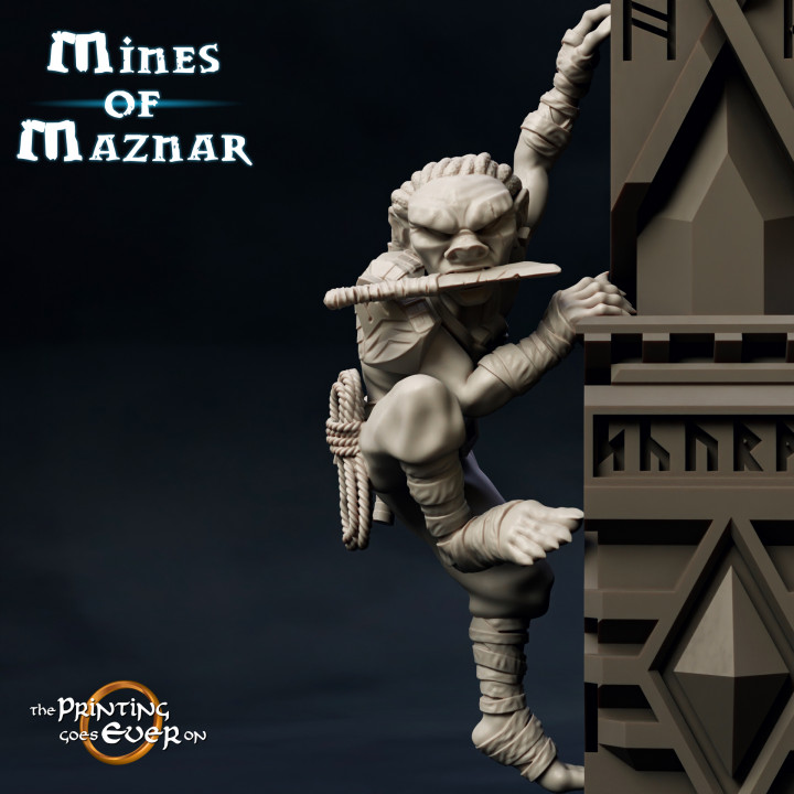 3D Printable Mines of Maznar - Full Kickstarter Pack by The Printing ...