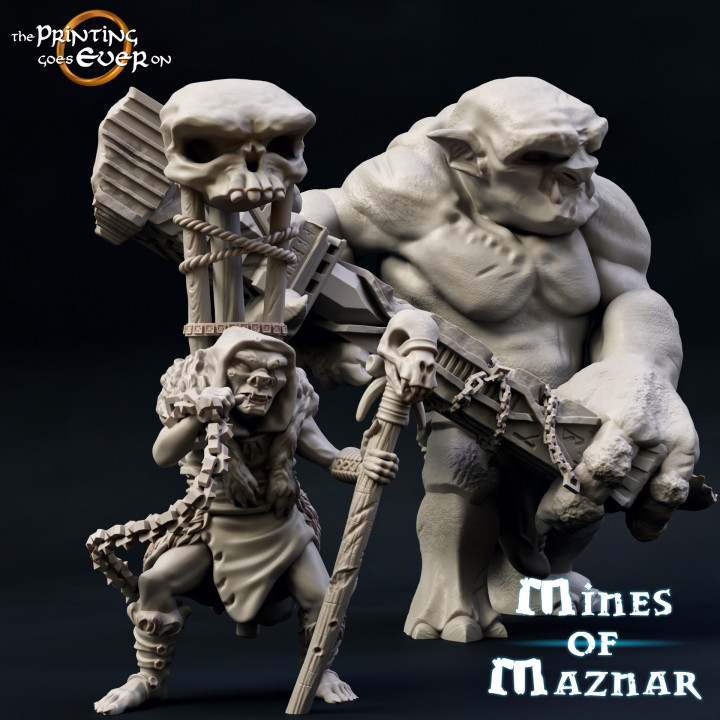 3D Printable Mines of Maznar - Full Kickstarter Pack by The Printing ...