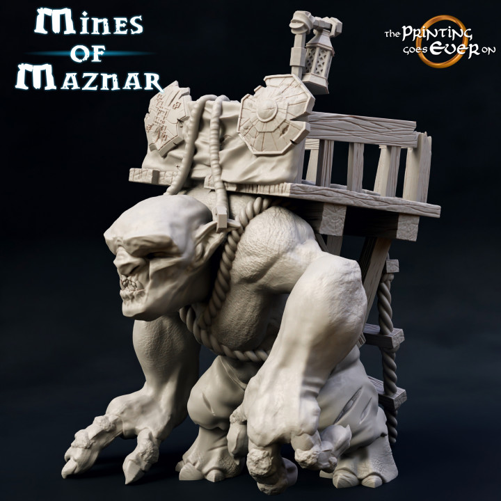 3D Printable Mines of Maznar - Full Kickstarter Pack by The Printing ...