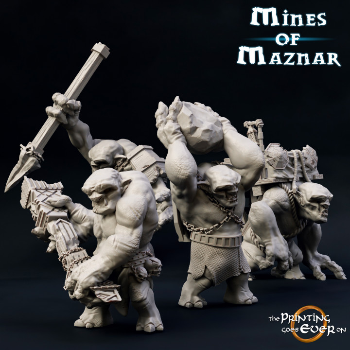 3D Printable Mines of Maznar - Full Kickstarter Pack by The Printing ...