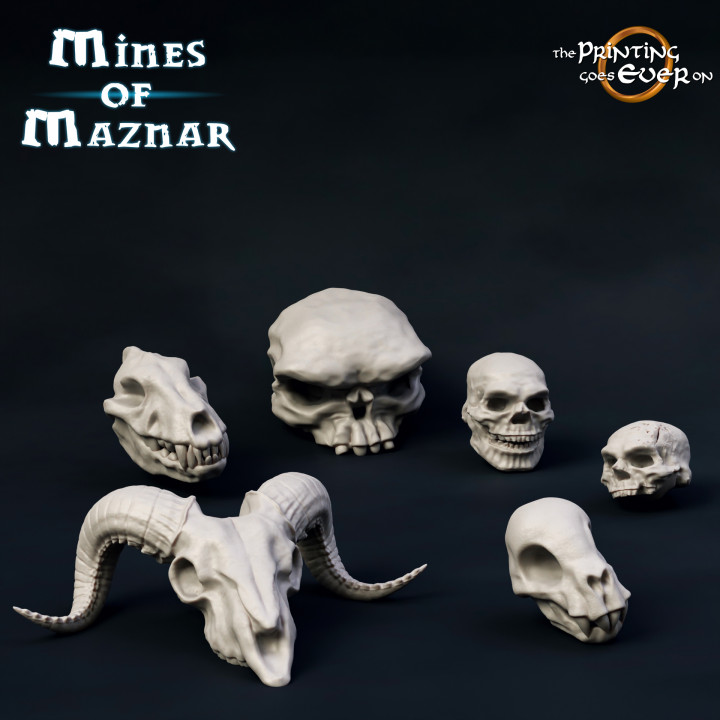 3D Printable Mines of Maznar - Full Kickstarter Pack by The Printing ...