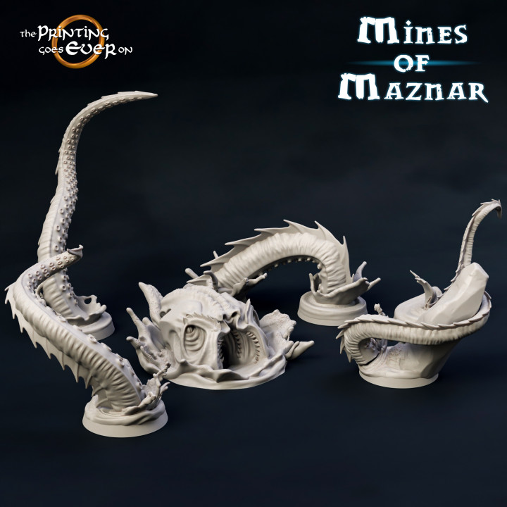 3D Printable Mines of Maznar - Full Kickstarter Pack by The Printing ...