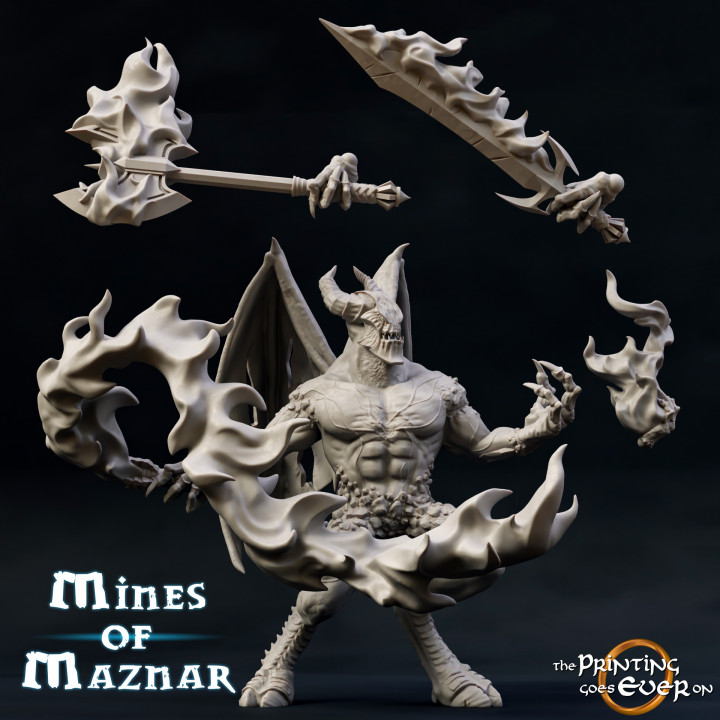 3D Printable Mines of Maznar - Full Kickstarter Pack by The Printing ...