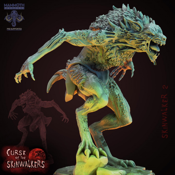 3D Printable Skinwalkers Collection - Mammoth Chronicles (+ 5e ...