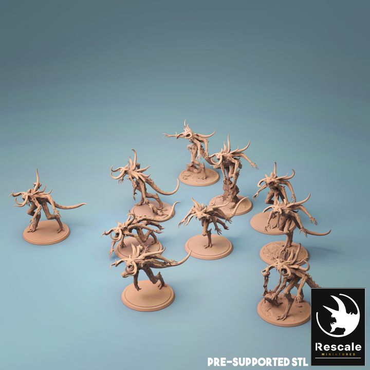 3D Printable Tormentor Crew by Rescale Miniatures