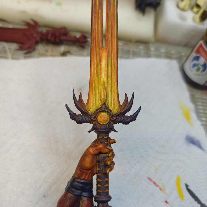 3D Print of Disciple of war by urzacz