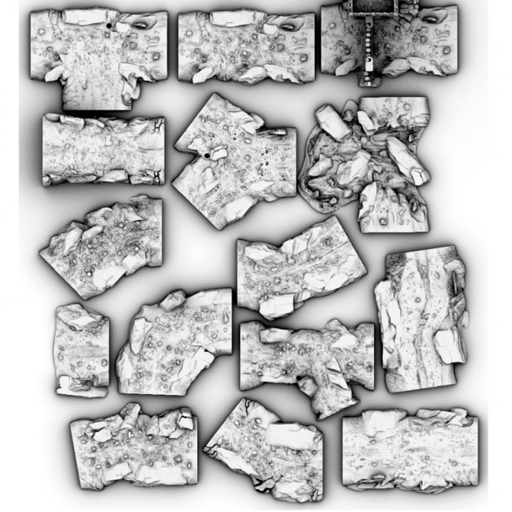 3D Printable Highland Road by GameScape3D