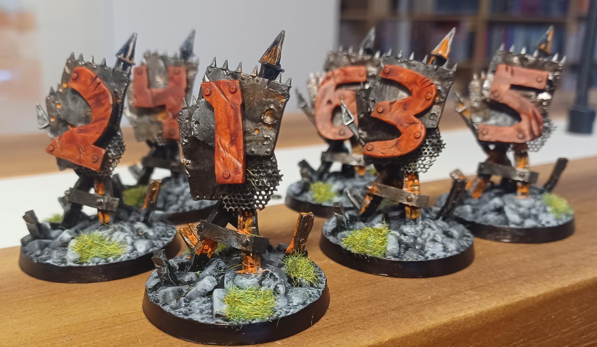 3D Printable MrModulork's Free Orc Objective Marker Kit by MrModulork