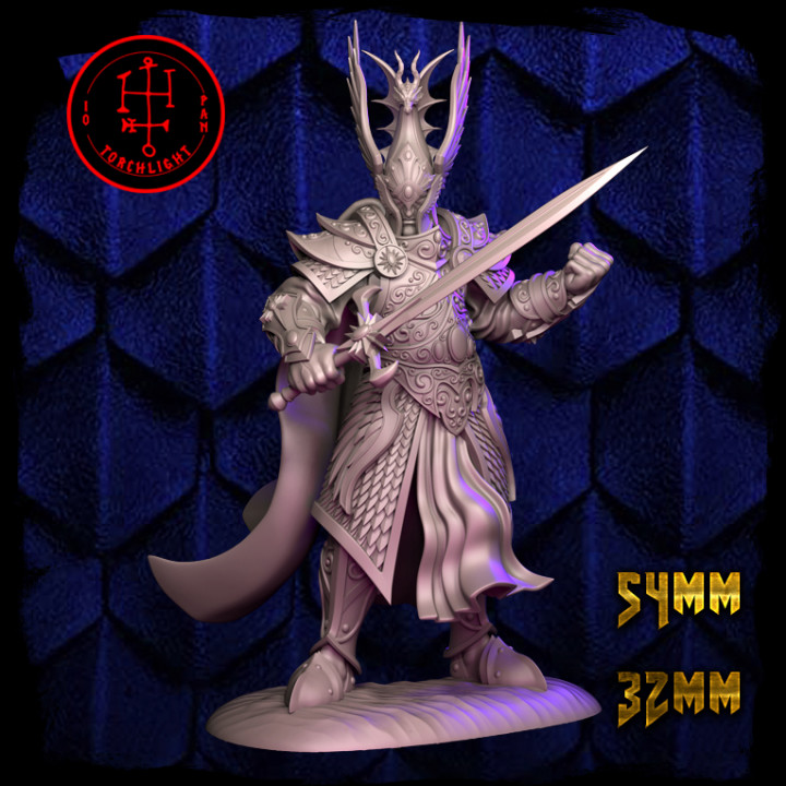 3D Printable Torchlight "FIRST AVENGER" by Torchlight Models