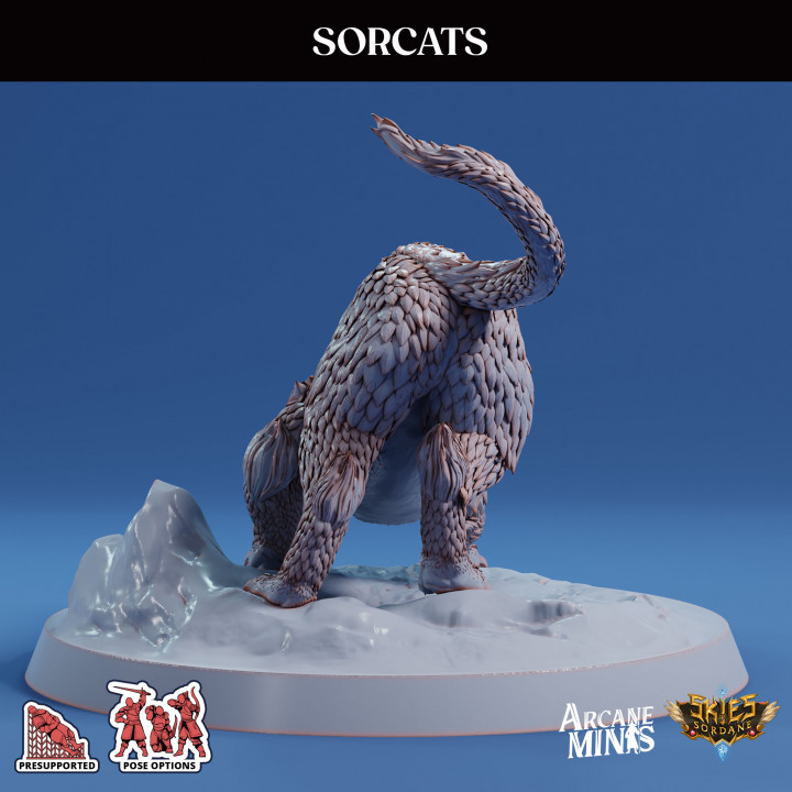 3D Printable Sorcats by Sordane Publishing