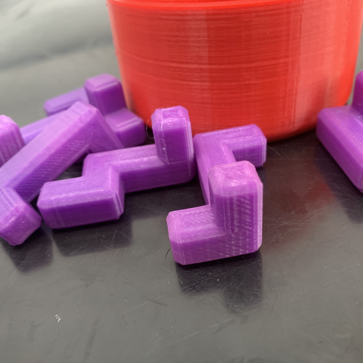 3D Printable Cube in a Container Puzzle 1 by Jordan Dubois