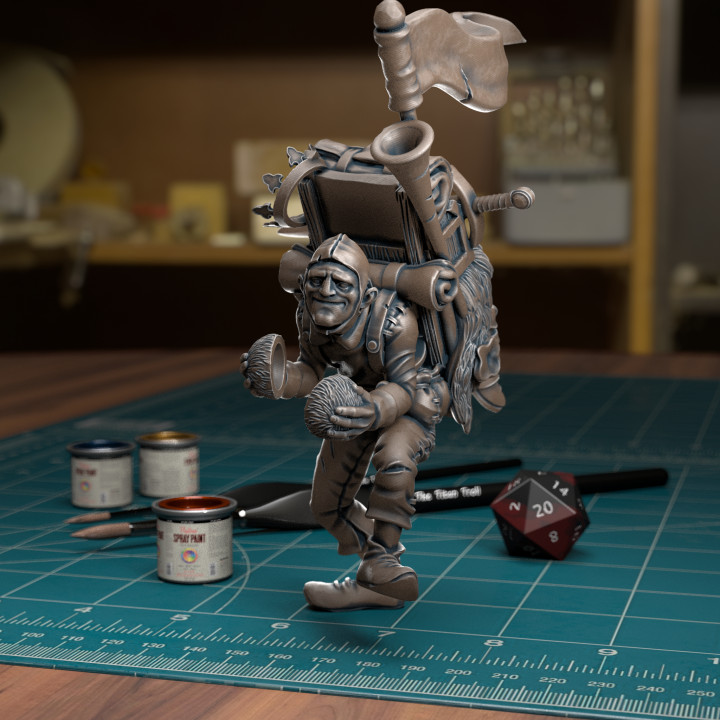 3D Printable Patsy [Pre-Supported] by TytanTroll Miniatures