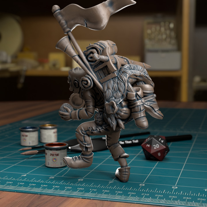 3D Printable Patsy [Pre-Supported] by TytanTroll Miniatures