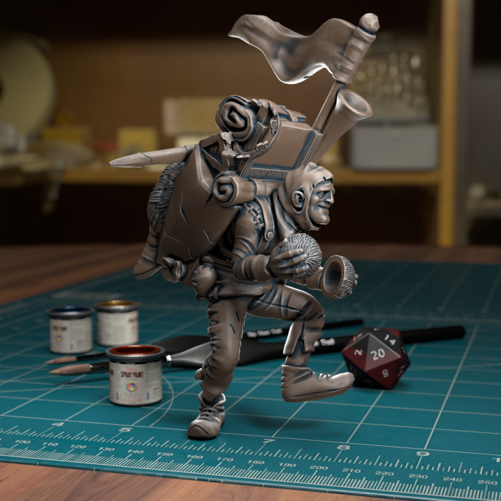 3D Printable Patsy [Pre-Supported] by TytanTroll Miniatures