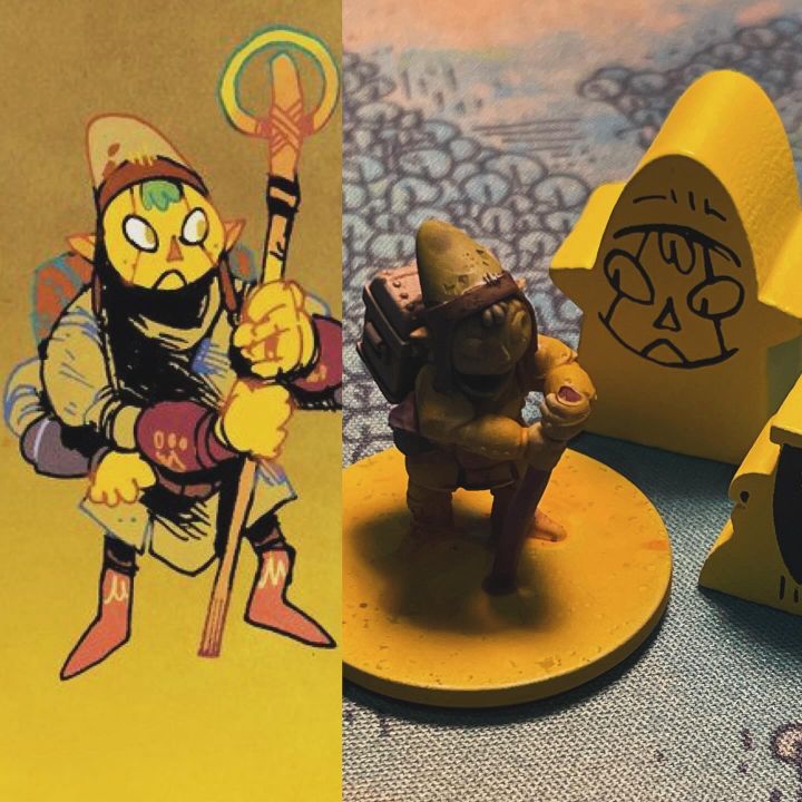 3D Print of Oath yellow player by tungufoss