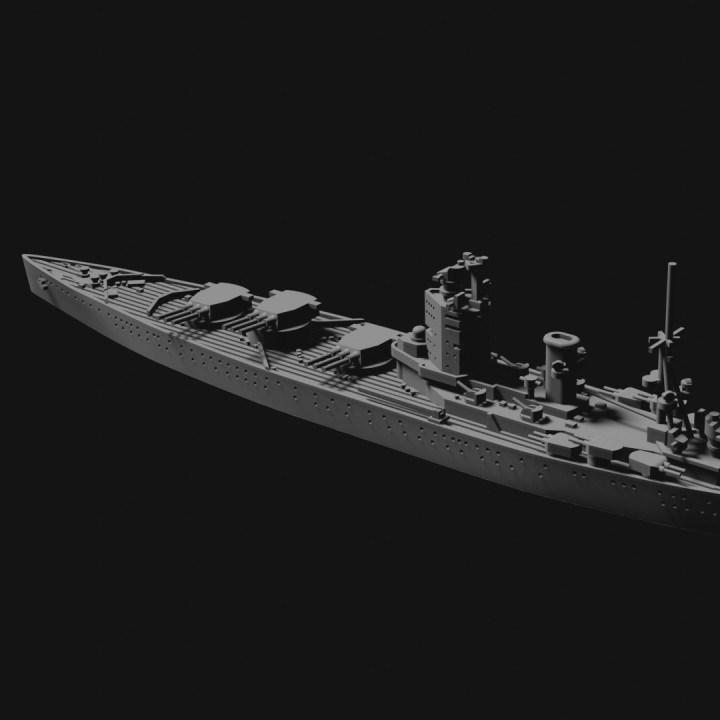 3D Printable Nelson Class Battleship by Lee McColl
