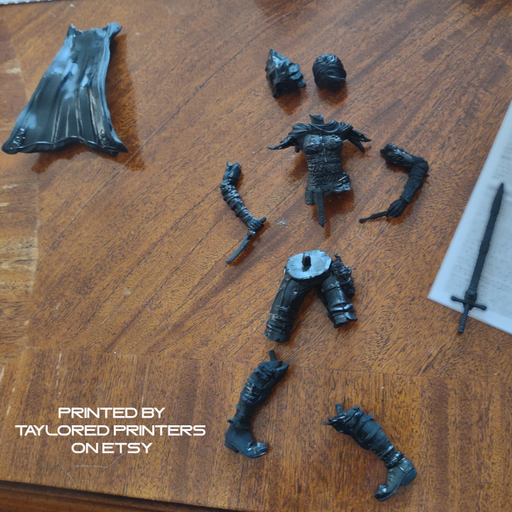 3D Printable Assassin Pack by 3DArtGuy