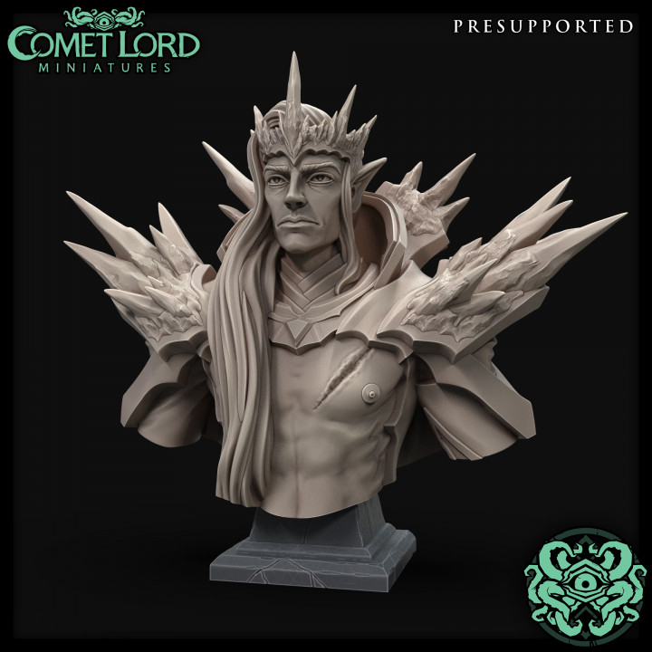 3D Printable The Pale Prince by Comet Lord Miniatures
