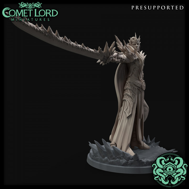 3D Printable The Pale Prince by Comet Lord Miniatures