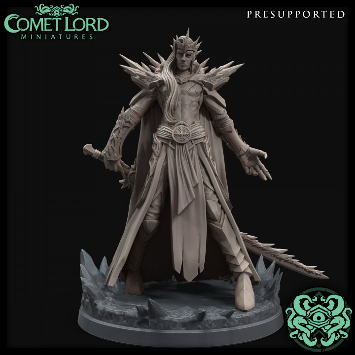 3D Printable The Pale Prince by Comet Lord Miniatures