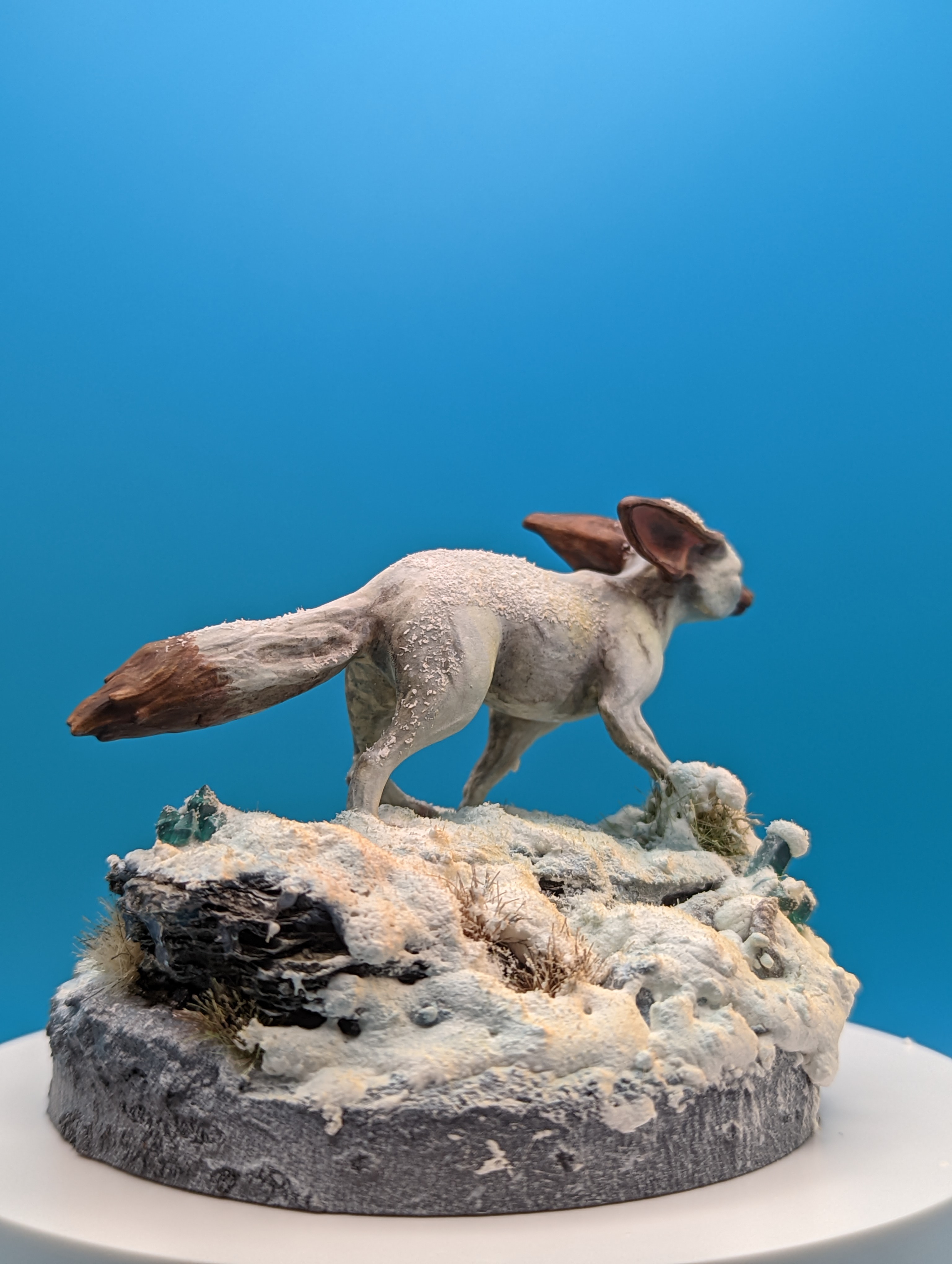 3D Printable Fennec Fox by Animal Den Miniatures