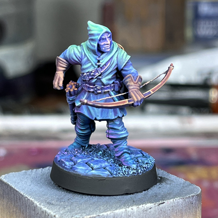 3D Print of Mercenary #01 [PRE-SUPPORTED] by dylanf3