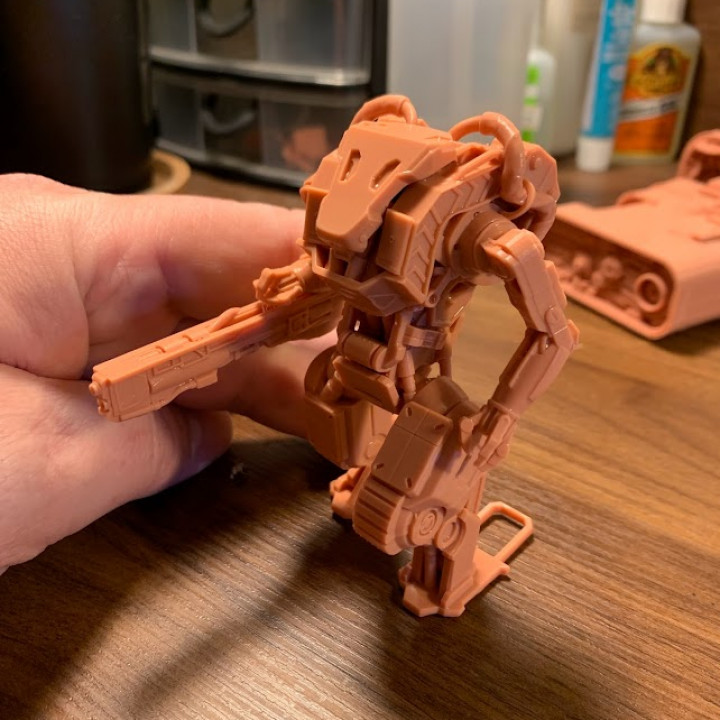 3D Printable The Watchman Robots - In Orbit Collection by Print Minis