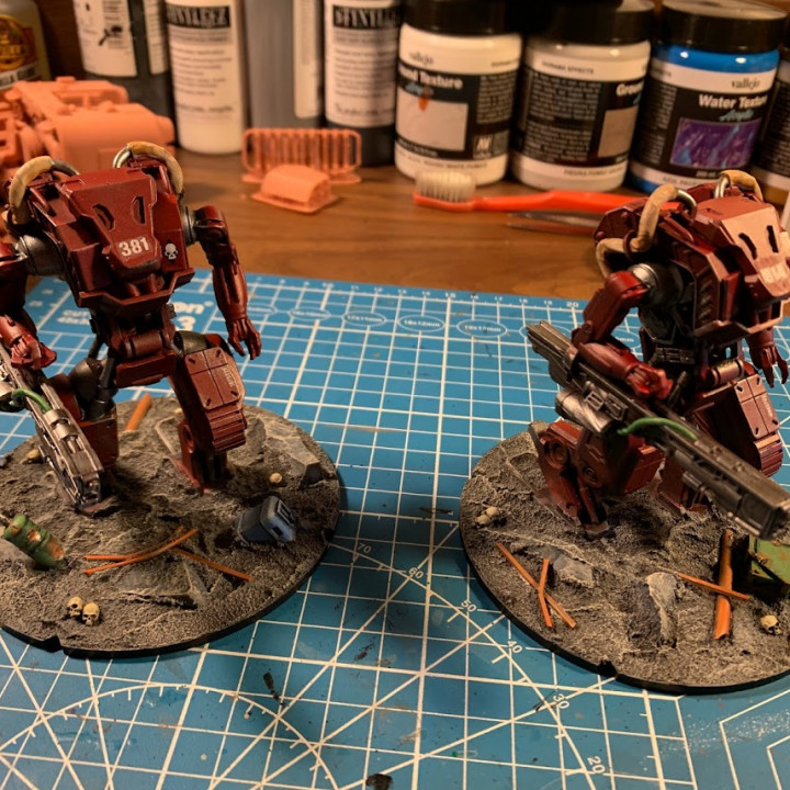 3D Print of The Watchman Robots - In Orbit Collection by eangel17954