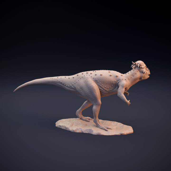 3D Printable Pachycephalosaurus by Dino and Dog