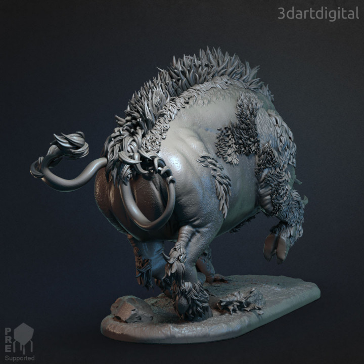 3D Printable Dire Boar´ by 3dartdigital