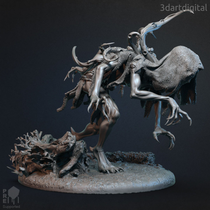 3D Printable Shadow Beast´ by 3dartdigital