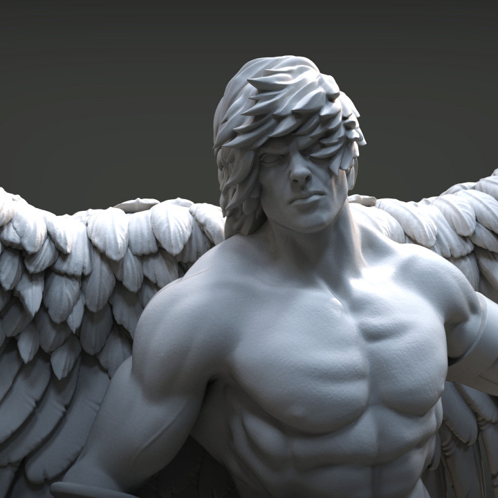 3D Printable Angel D by Imp3dsion