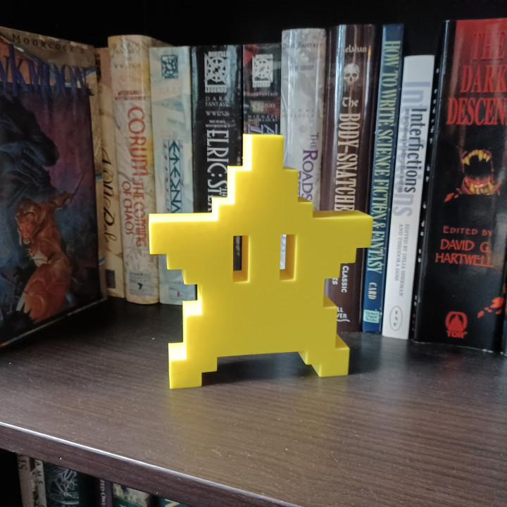 3D Printable Yet Another Super Mario Star Tree Topper by Thomas Winward